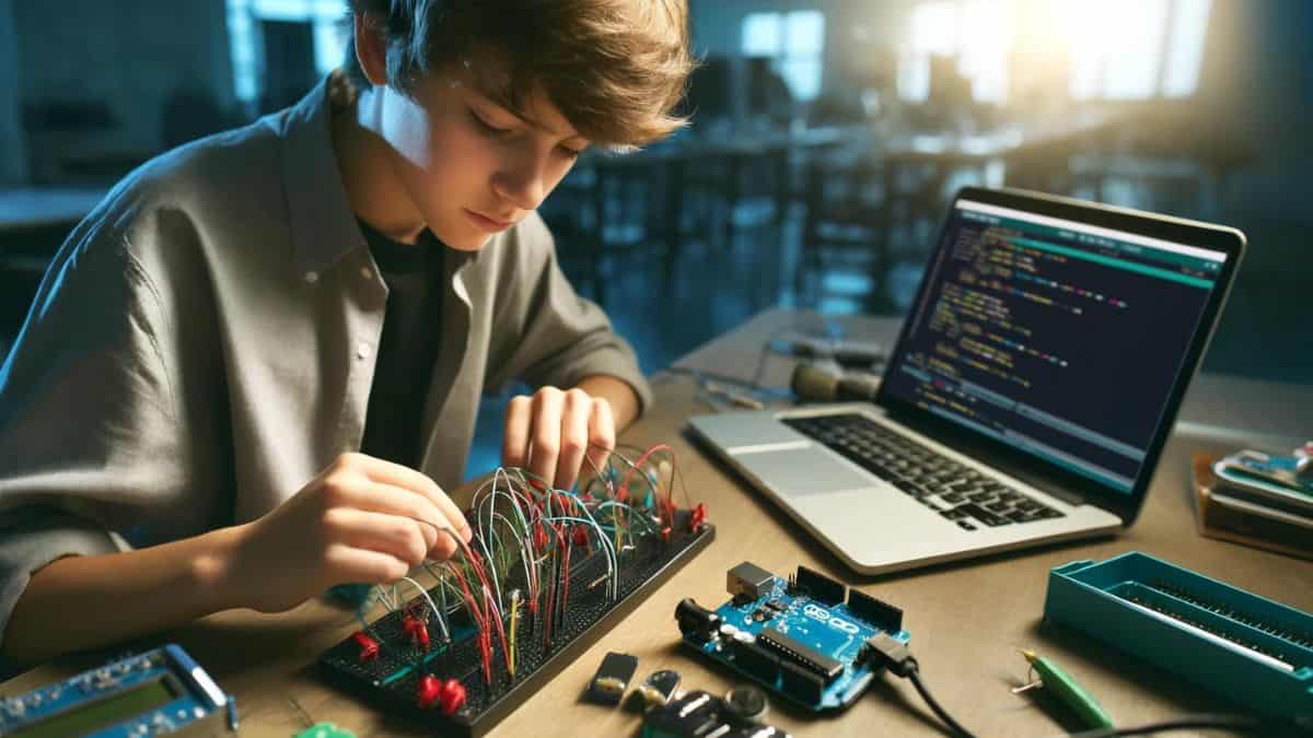 Corso Elettronica con Arduino per Ragazzi 11–16 Anni